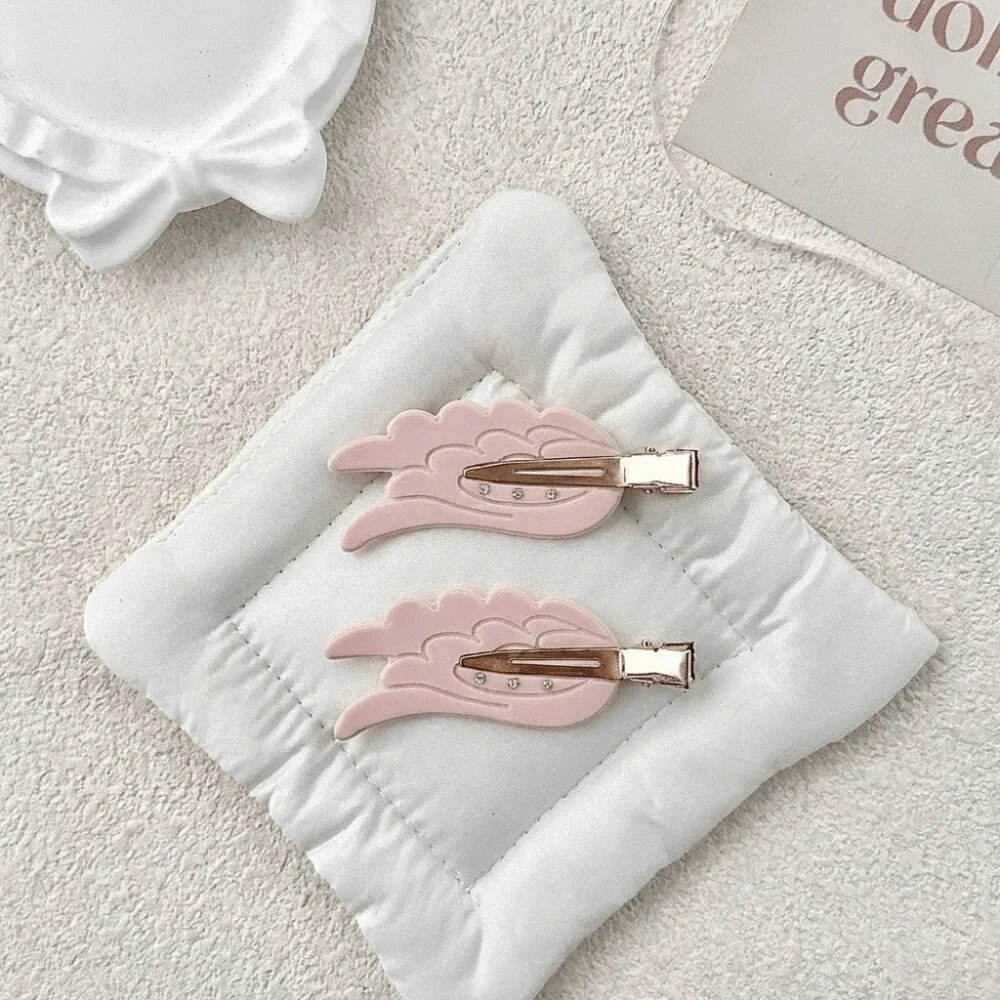 Заколки для волос крылья Light Pink 2 шт.