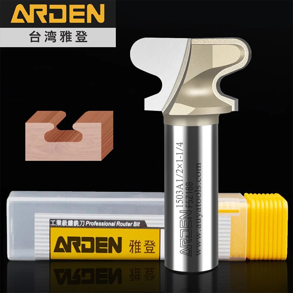 Фреза для дерева ARDEN E001, 12.7x38.1 мм