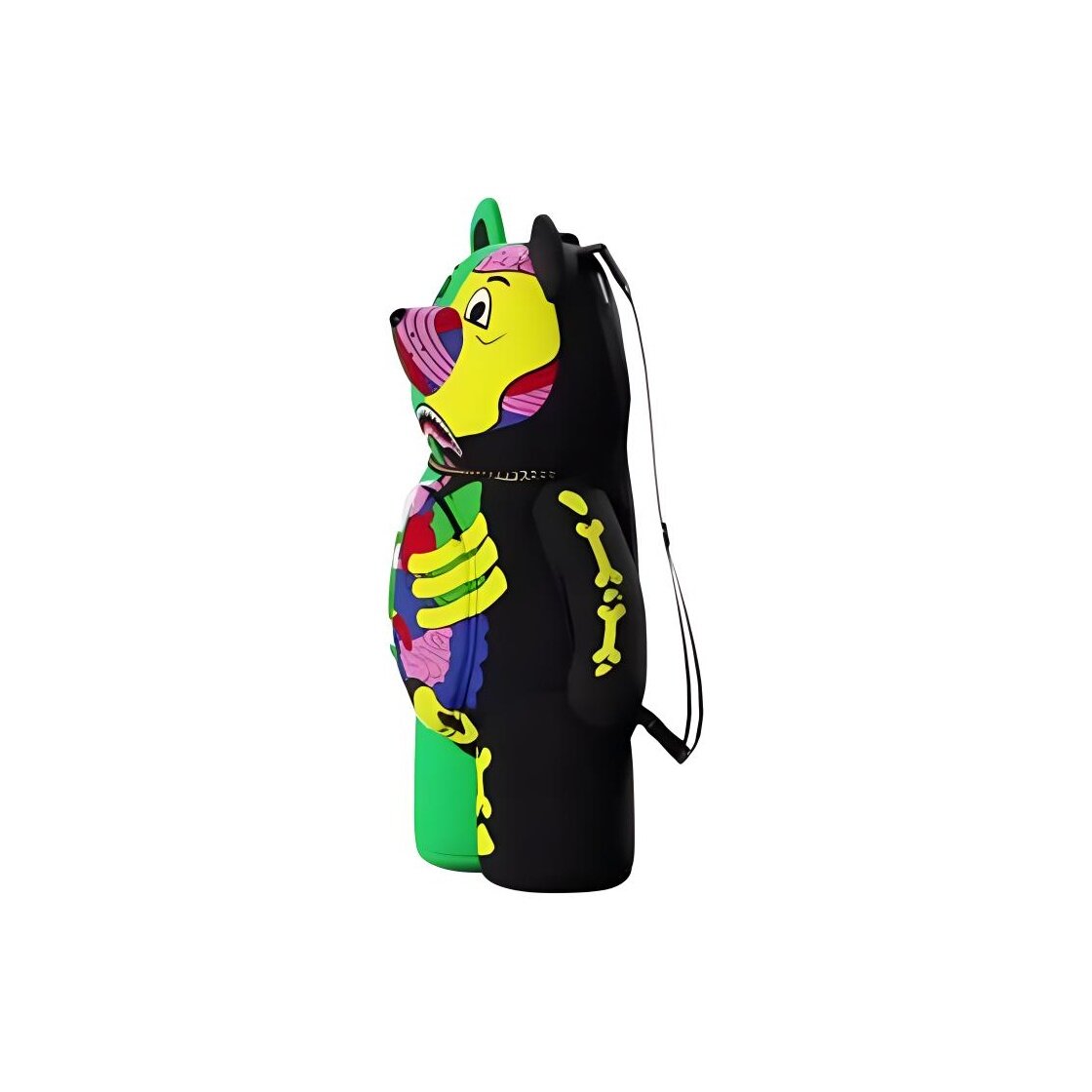Сумка SPRAYGROUND, фактура пэчворк, зеленый/черный — фото 1