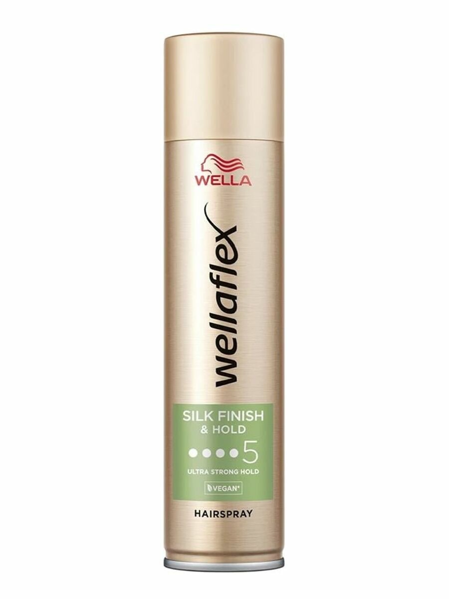 Wella Лак для волос Wellaflex SILK FINISH & HOLD (Flexible)/Суперсильная фиксация-5
