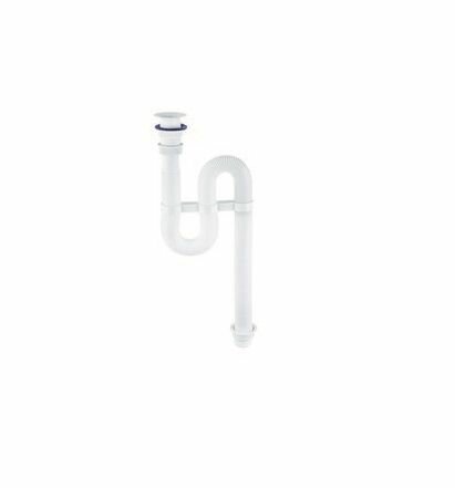 Сифон VIRPLAST "Vir" гофрированный, универсальный, сантехнический 30980311