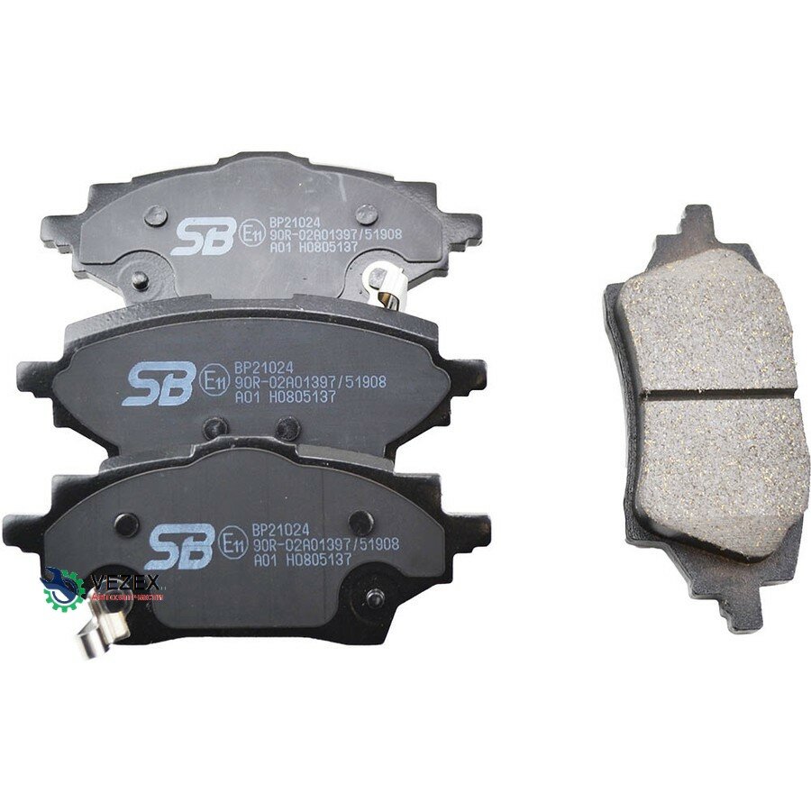SB NAGAMOCHI BP21024 Колодки тормозные дисковые