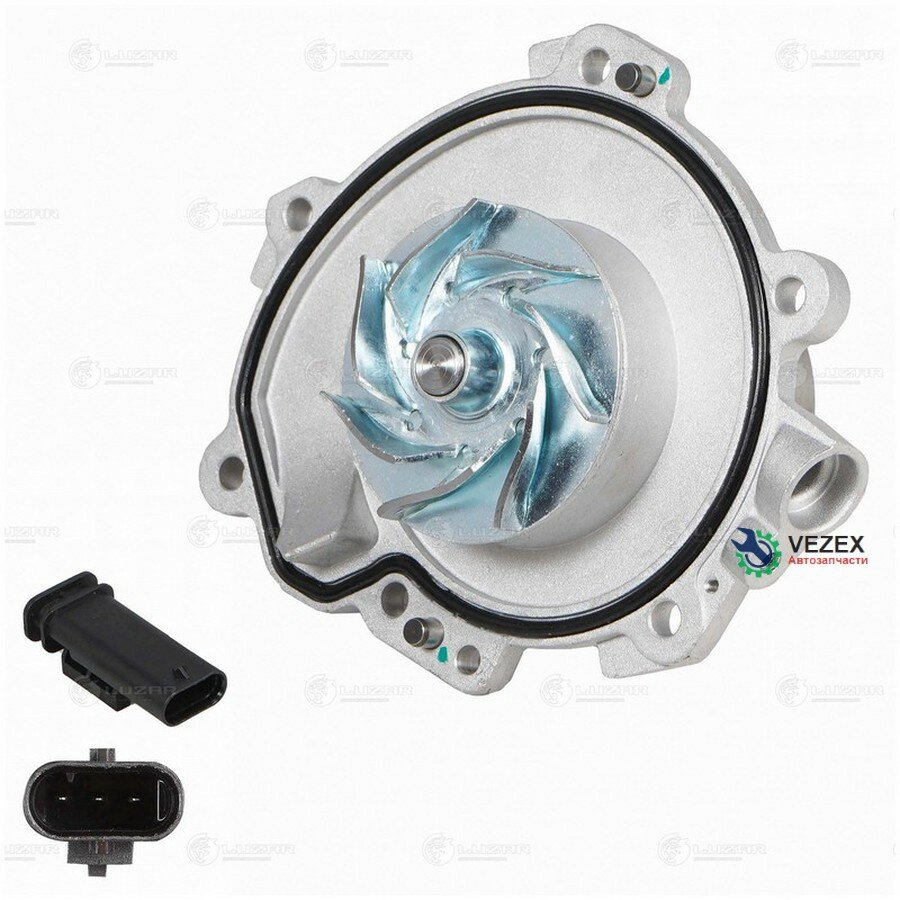 LUZAR LWP1019 Насос водяной для а/м Land Rover Discovery Sport (14-) 2.0D (без шторки) LWP1019