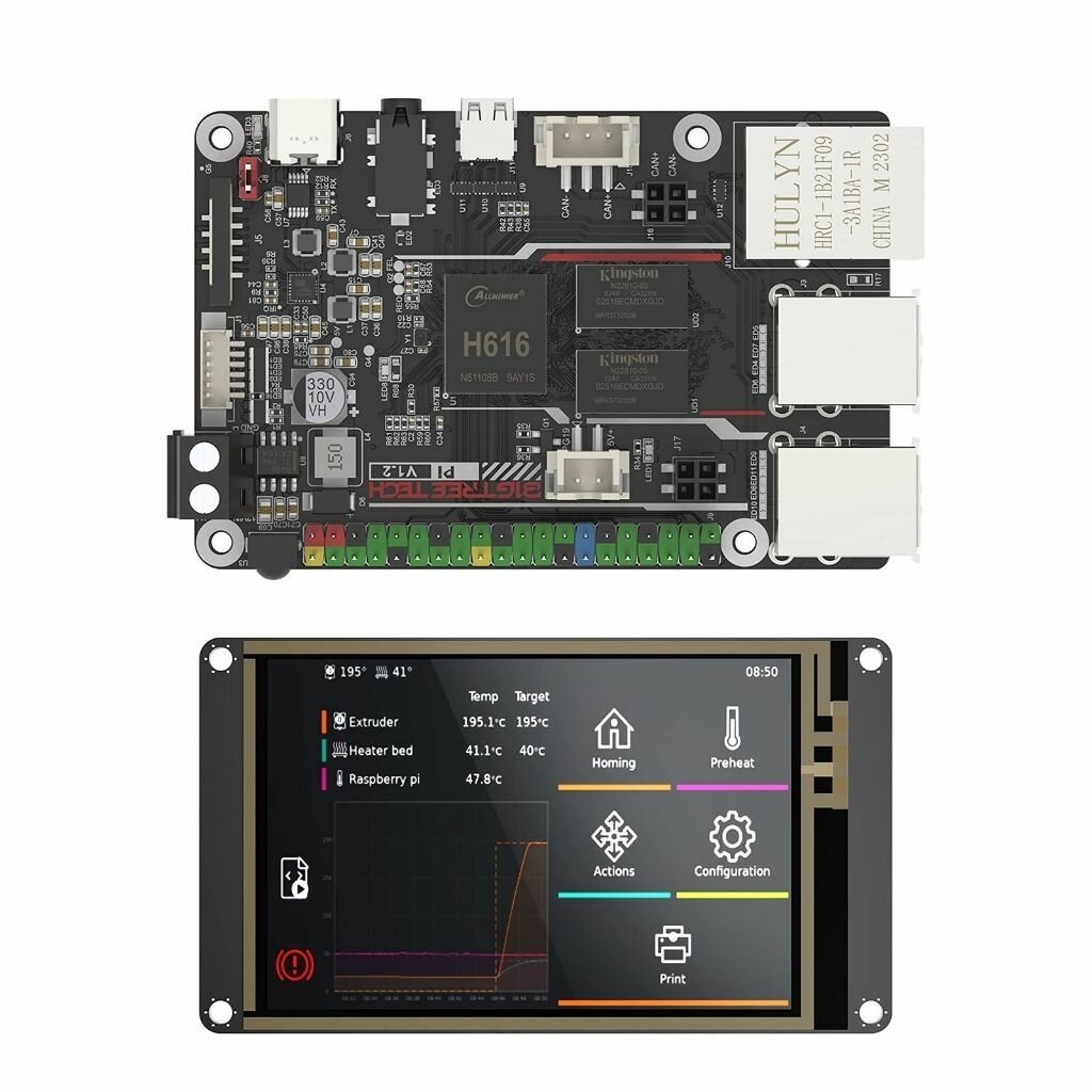 Комплект платы управления BTT Pi V1.2+TFT35 SPI