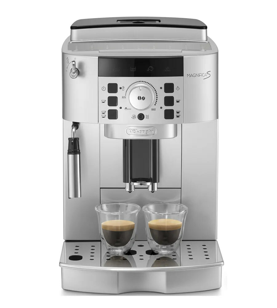 Автоматическая кофемашина DeLonghi Magnifica ECAM 22.110, серебристый