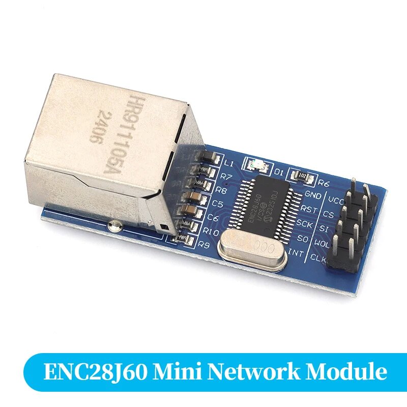 ENC28J60 Mini Network Module, Model Number: 1 Pcs