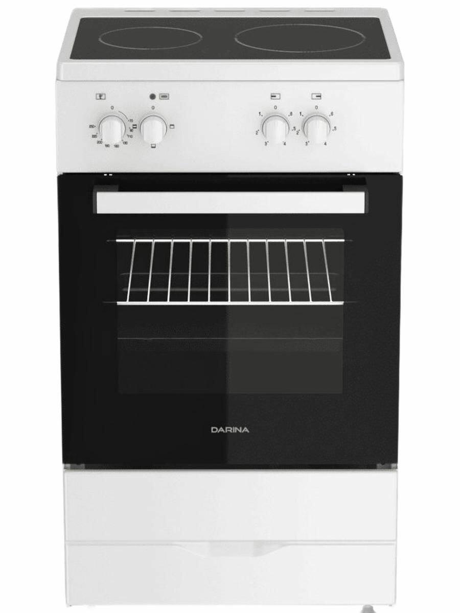 Плита электрическая DARINA 1F 5604 W, белый