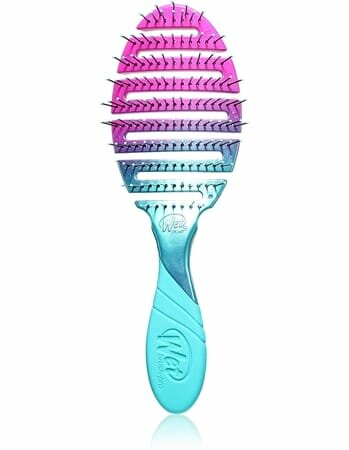 Расческа Wet Brush Flex Dry, бирюзовый ombre teal, 1 шт