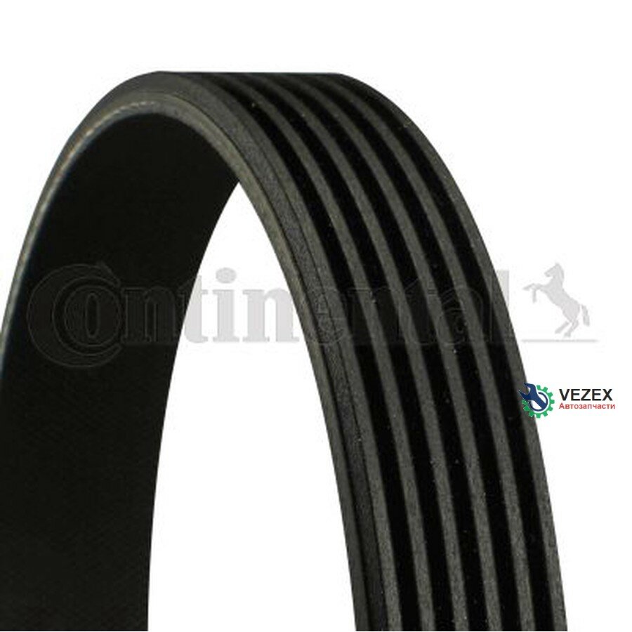 CONTINENTAL 6PK989ELAST ремень приводной!\ VW Up, Skoda Citigo, Seat Mii 1.0i 11>