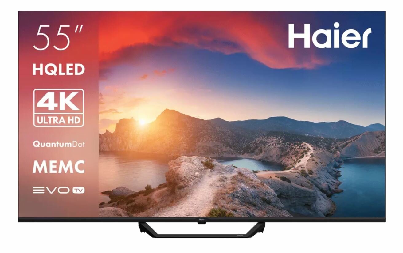 HQLED Телевизор 55' Haier TV S2 PRO черный