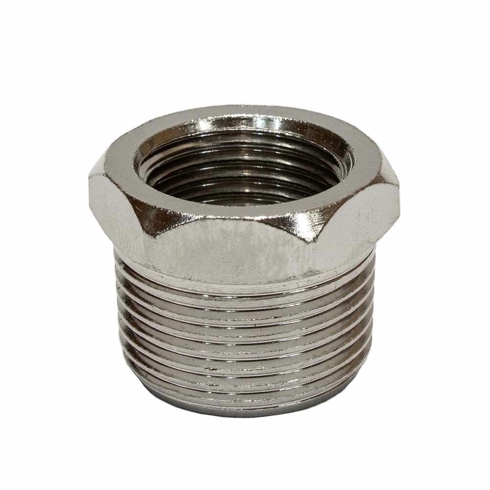 PI TOOLS Футорка с резьбой Ff-3/4M-1/2F универсальный переходник для труб. Арт. 2547