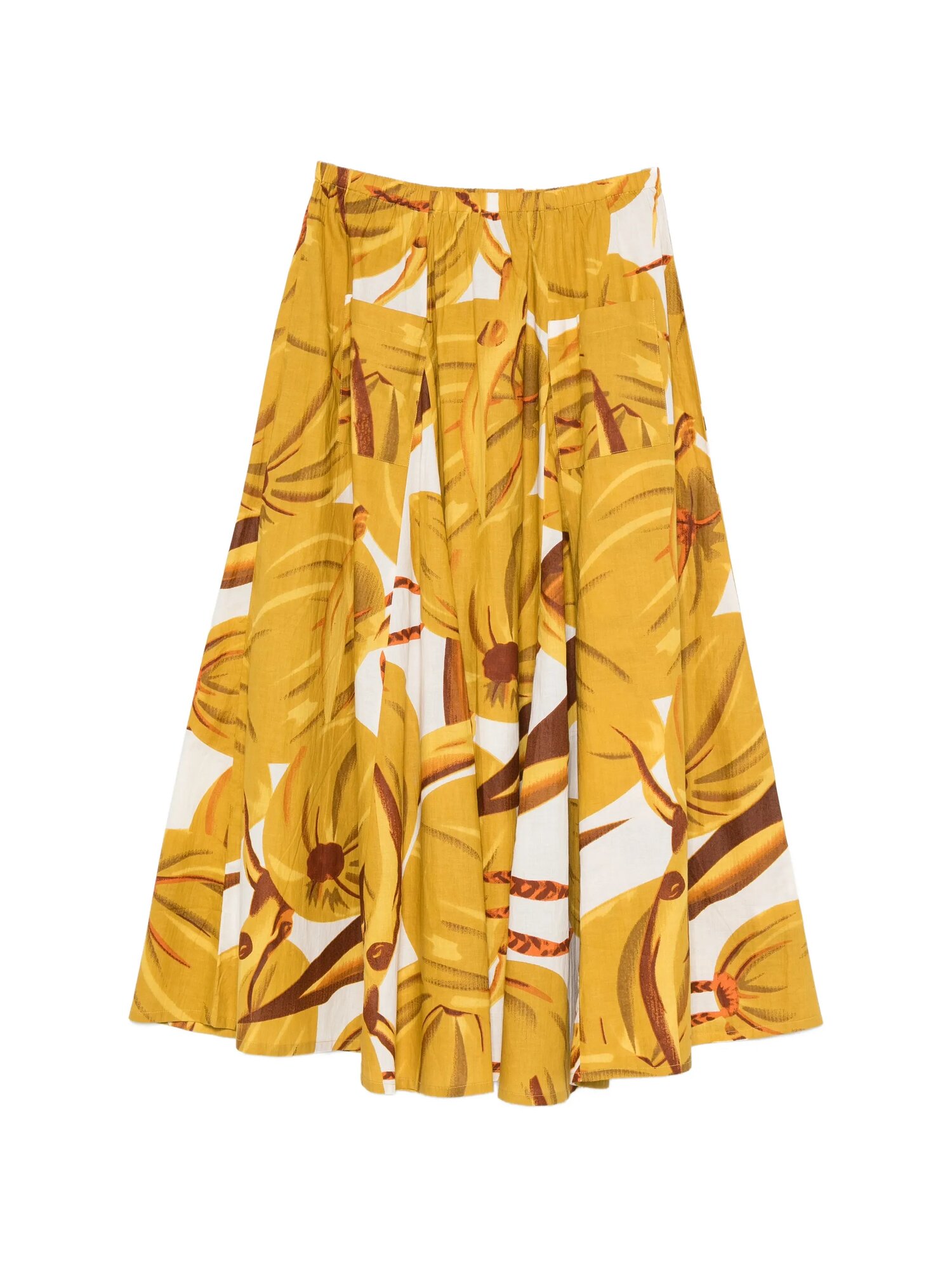 Юбка Gioia abstract-pattern maxi skirt