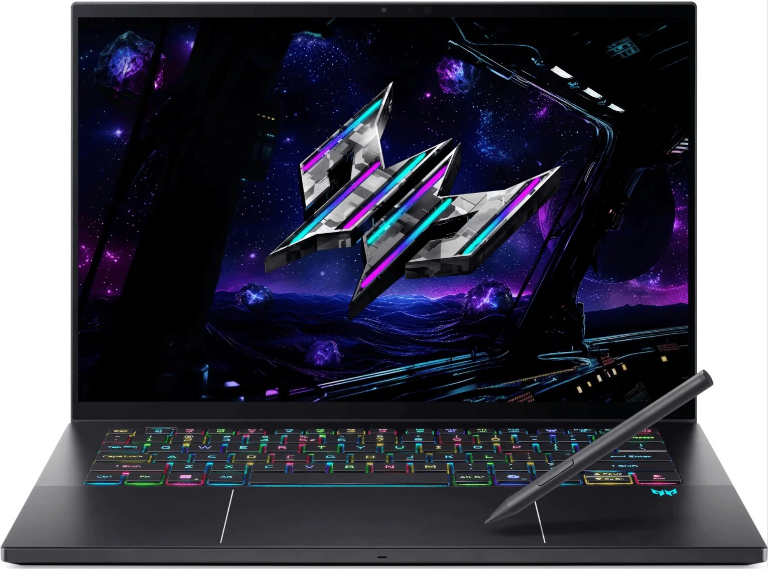 Игровой ноутбук Acer Predator Triton 14 (Intel Ultra 9, 32 ГБ, 2 ТБ, RTX 5070, сенсорный, Win 11) Черный
