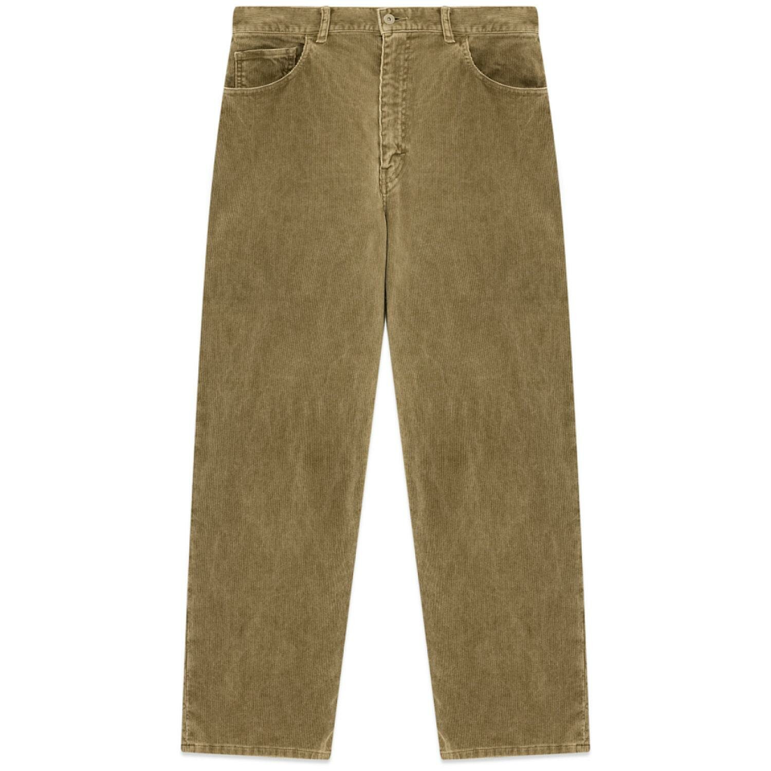 Брюки Брюки Auralee Pigment Dyed Finx Corduroy Wide 5P Pants