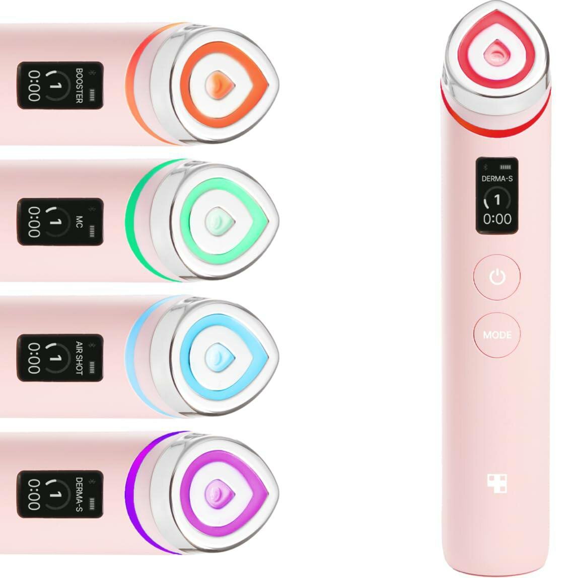 Массажер микротоковый для лица Medicube "AGE-R Booster Pro", (pink) розовый