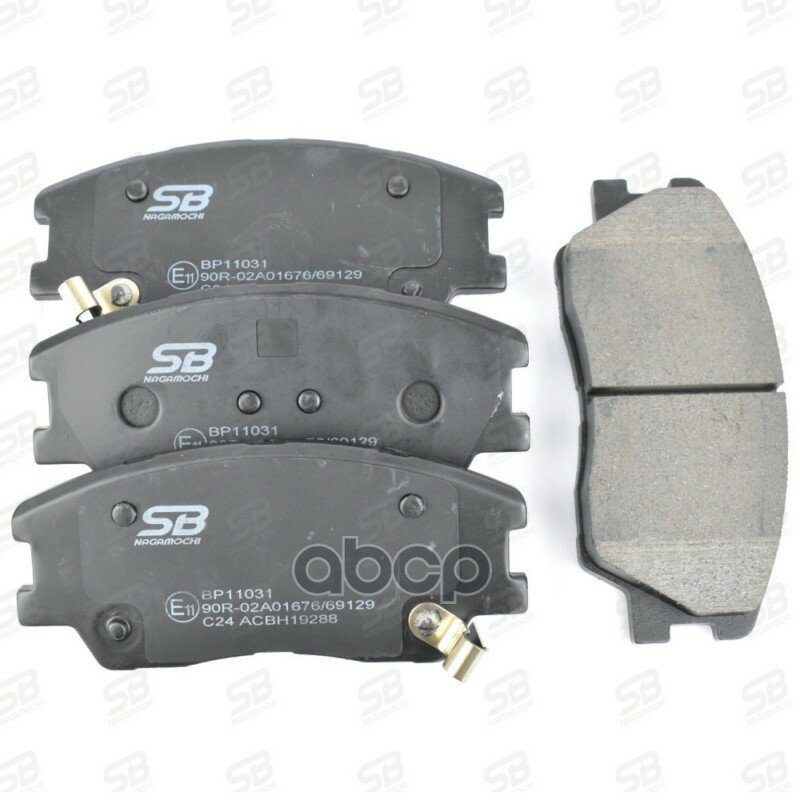 Колодки тормозные дисковые передние SB Nagamochi арт. BP11031