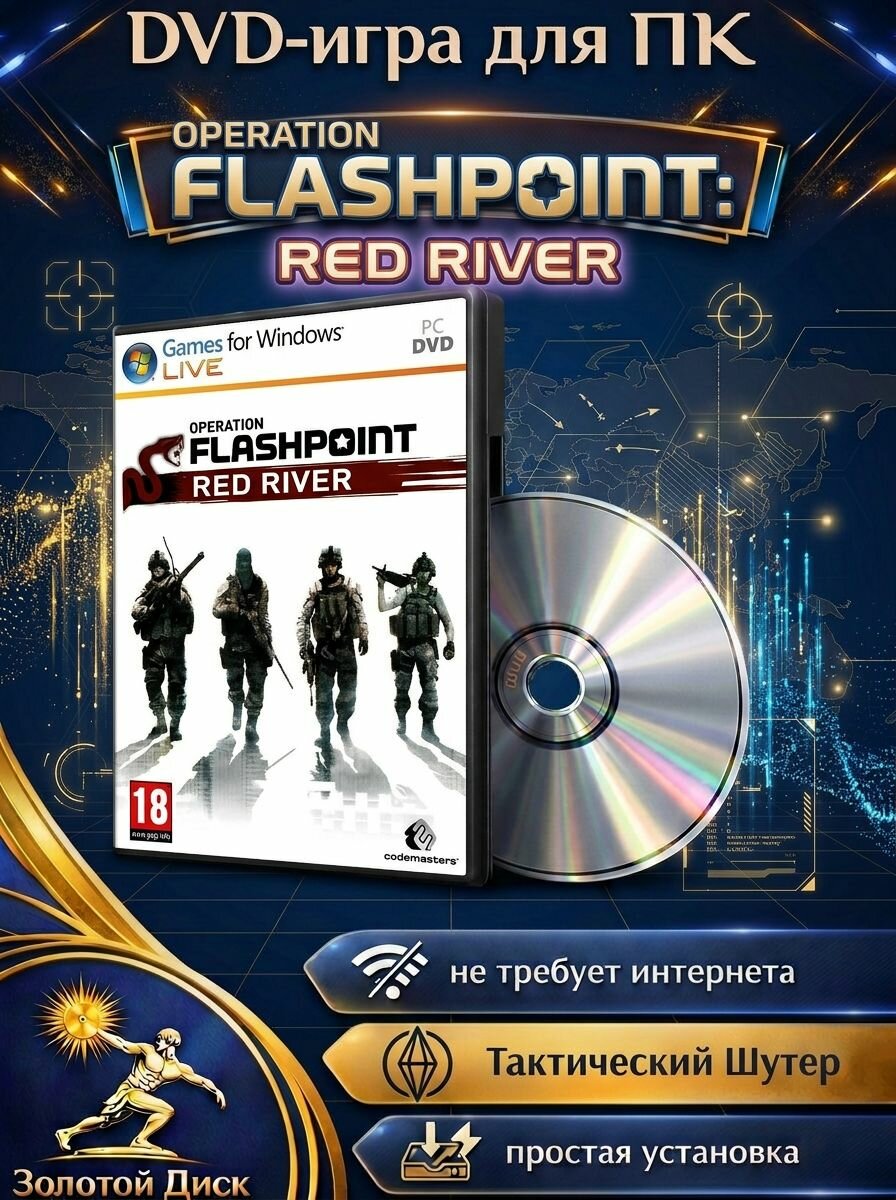 Operation Flashpoint игра для PC на DVD-диске
