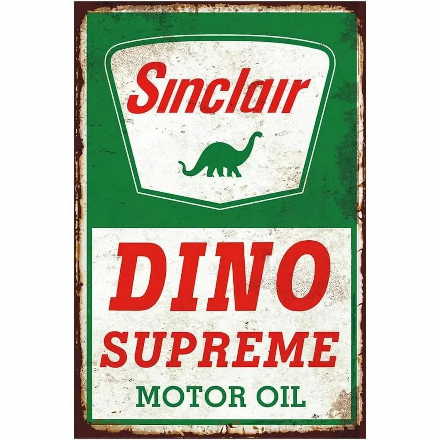 Винтажные таблички с мотором и маслом и газом - Железные таблички Esso STP Painting Очаровательный декор для интерьеров Cafe & Man Cave