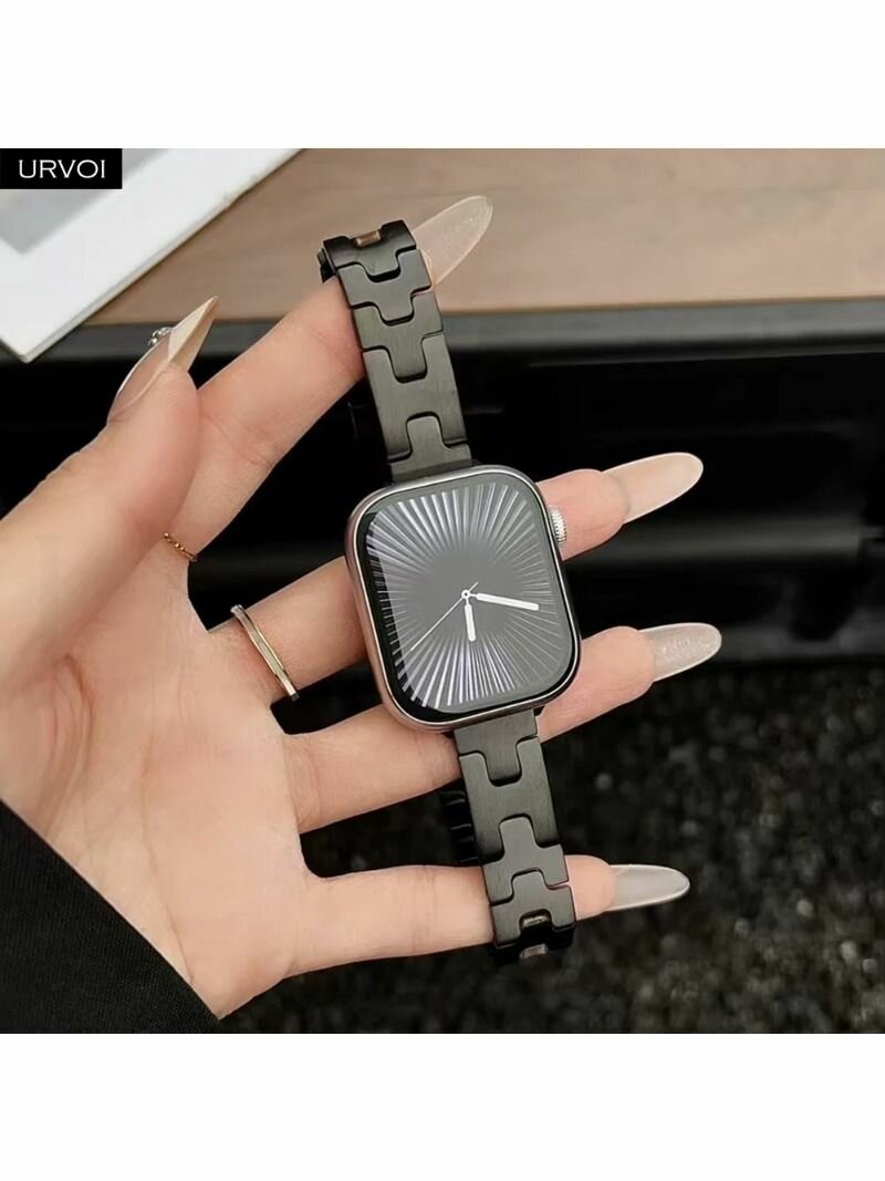 Браслет из нержавеющей стали для Apple Watch S11/SE/Ultra, бабочка, подходит для 44/45/46/49 мм
