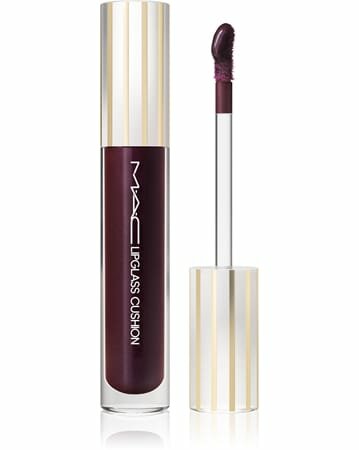 Блеск для губ MAC Cosmetics Lipglass Cushion High-Pigment Oil, grapessicle, 5 мл