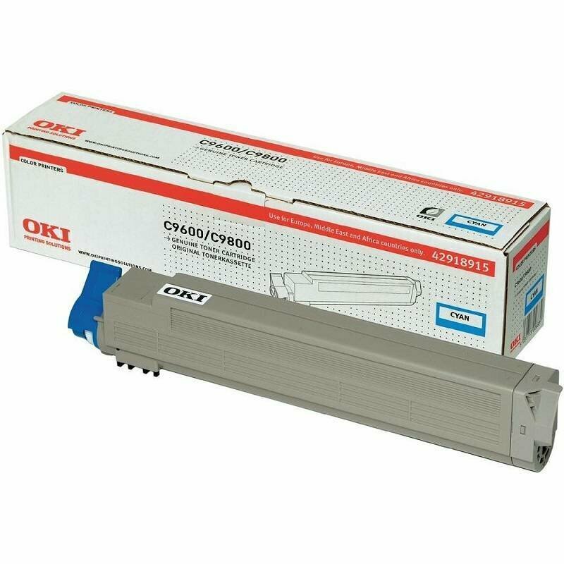 Тонер-картридж OKI 42918963 / 42918915 голубой