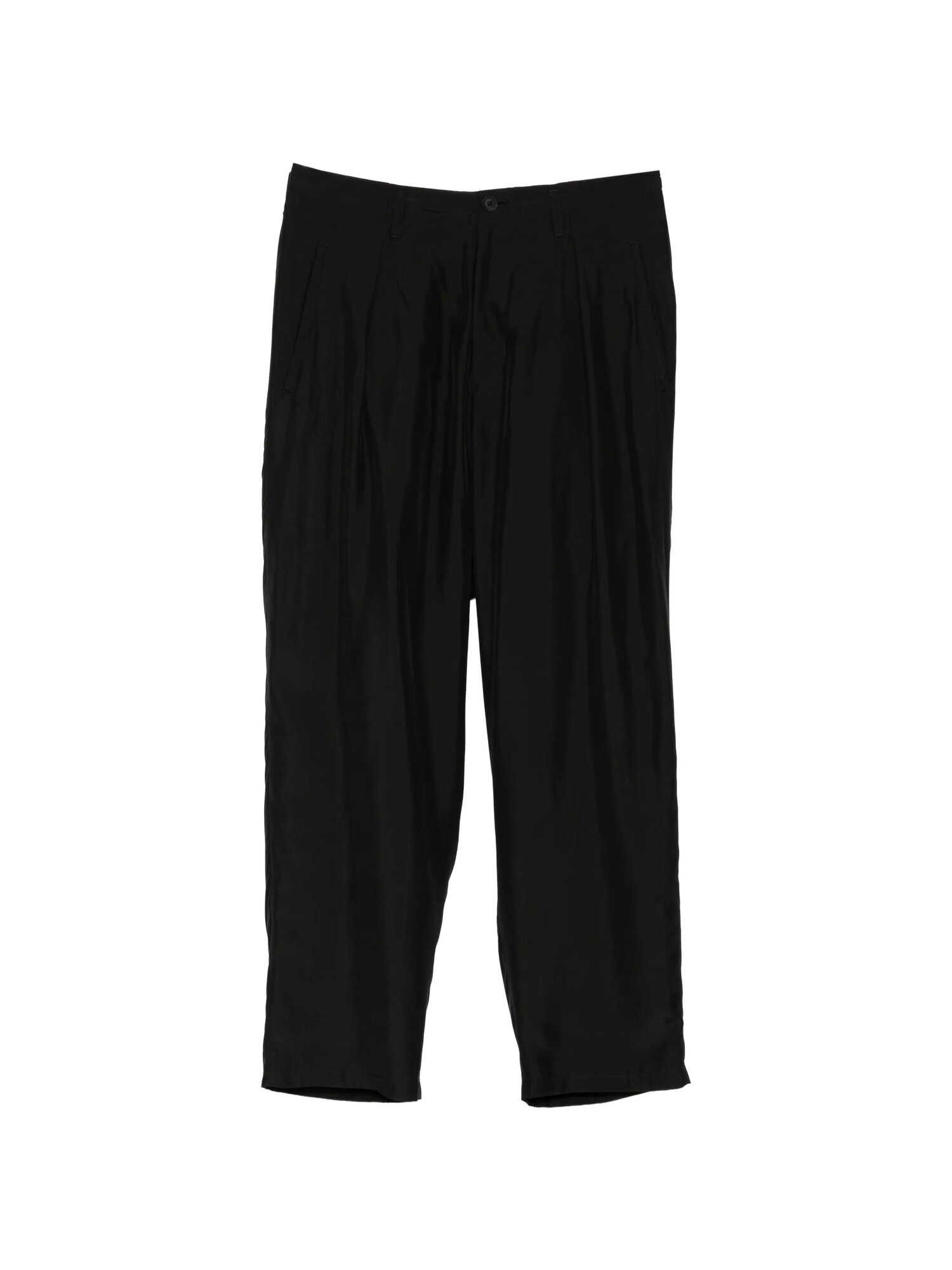 Брюки Tucked silk trousers