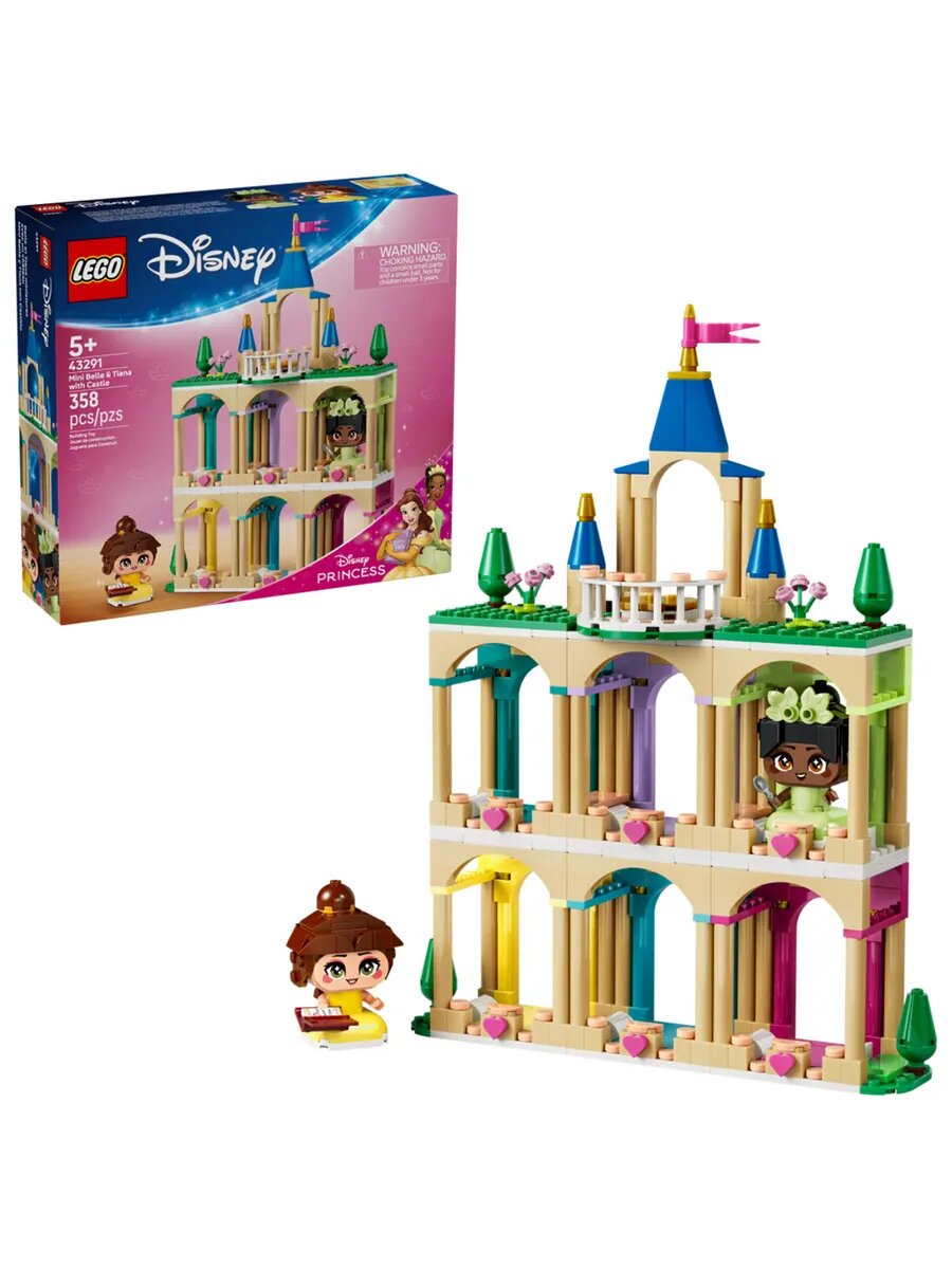 Конструктор LEGO Disney 43291 Миниатюрные Белль и Тиана