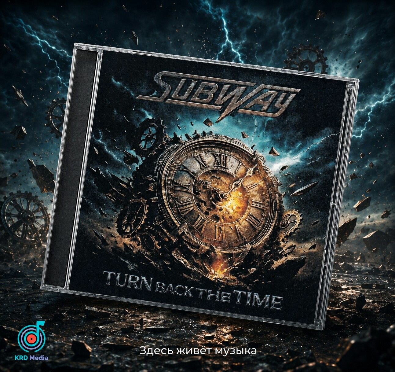 Subway - Turn Back The Time, 2026, 4-page, CD-Аудио