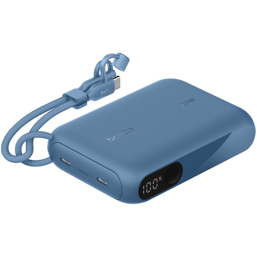 Внешний аккумулятор Belkin BoostСharge 10000 мАч синий (BPB027hqBL)