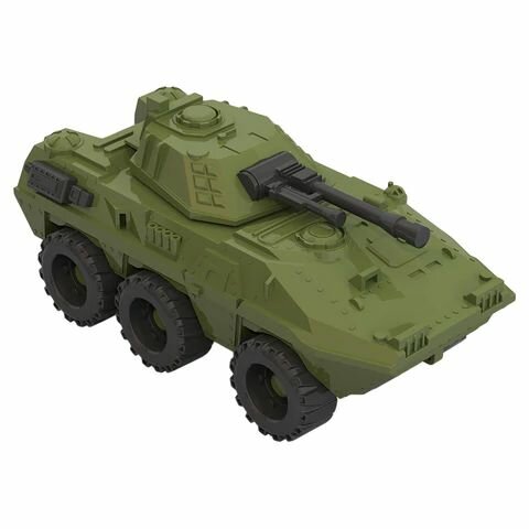 3 шт. Военная машина игрушечная БМП "Скорпион", пластиковая, 20x10x9 см, нордпласт, 250