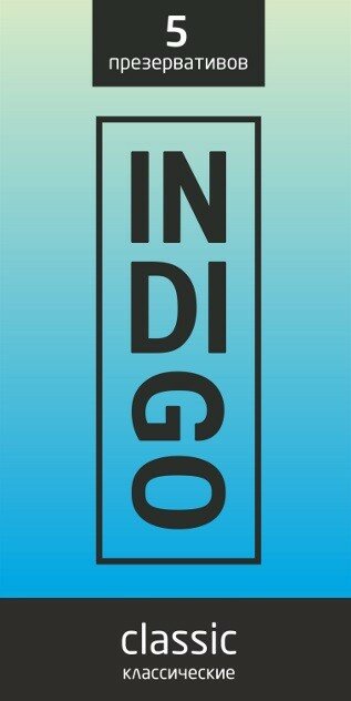 Презервативы INDIGO Classic №5 классические гладкие с накопителем, натуральный латекс