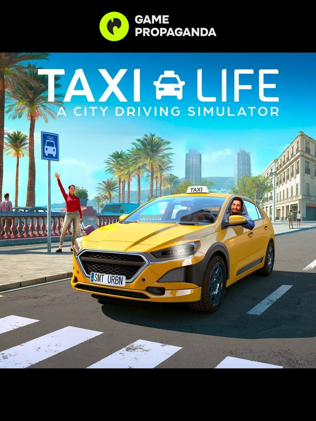 Игра Taxi Life: A City Driving Simulator PS5 + 101 TRY на баланс PSN. Турция. Цифровая версия