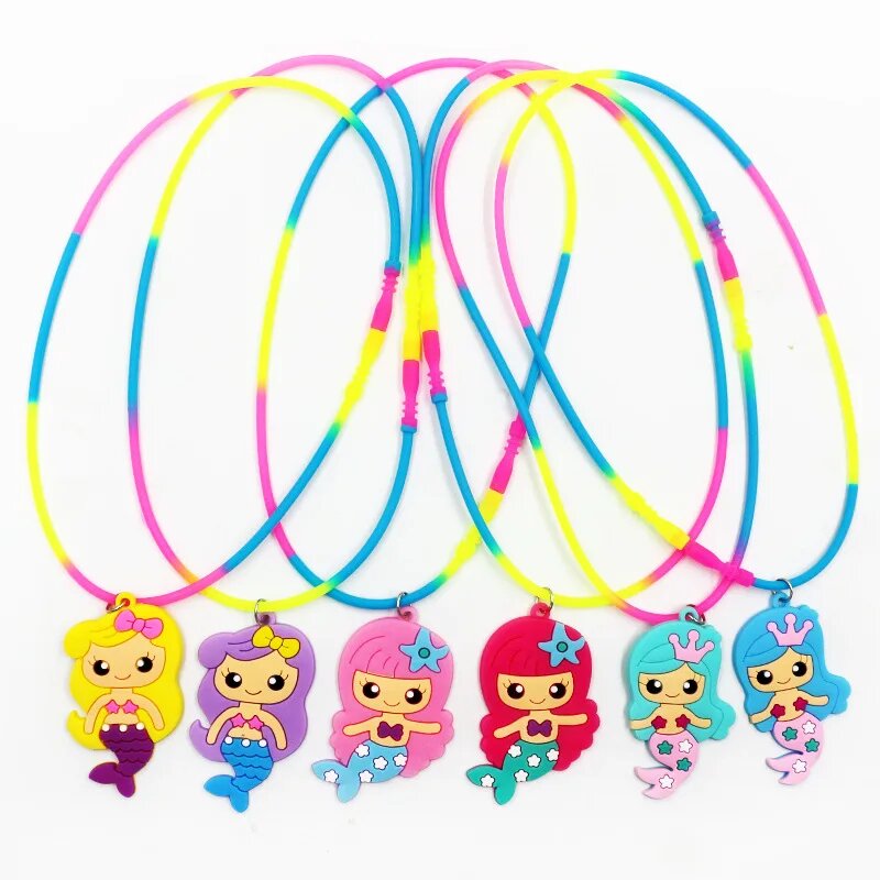 Детские бусы Русалка, 6шт, Necklace 6Pcs