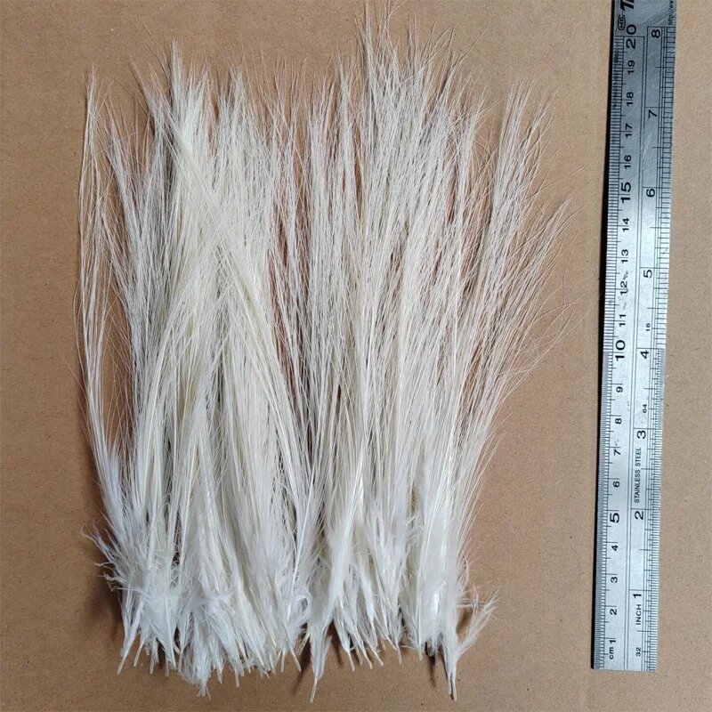 Белые перья цапли, 50 шт, 15-20cm