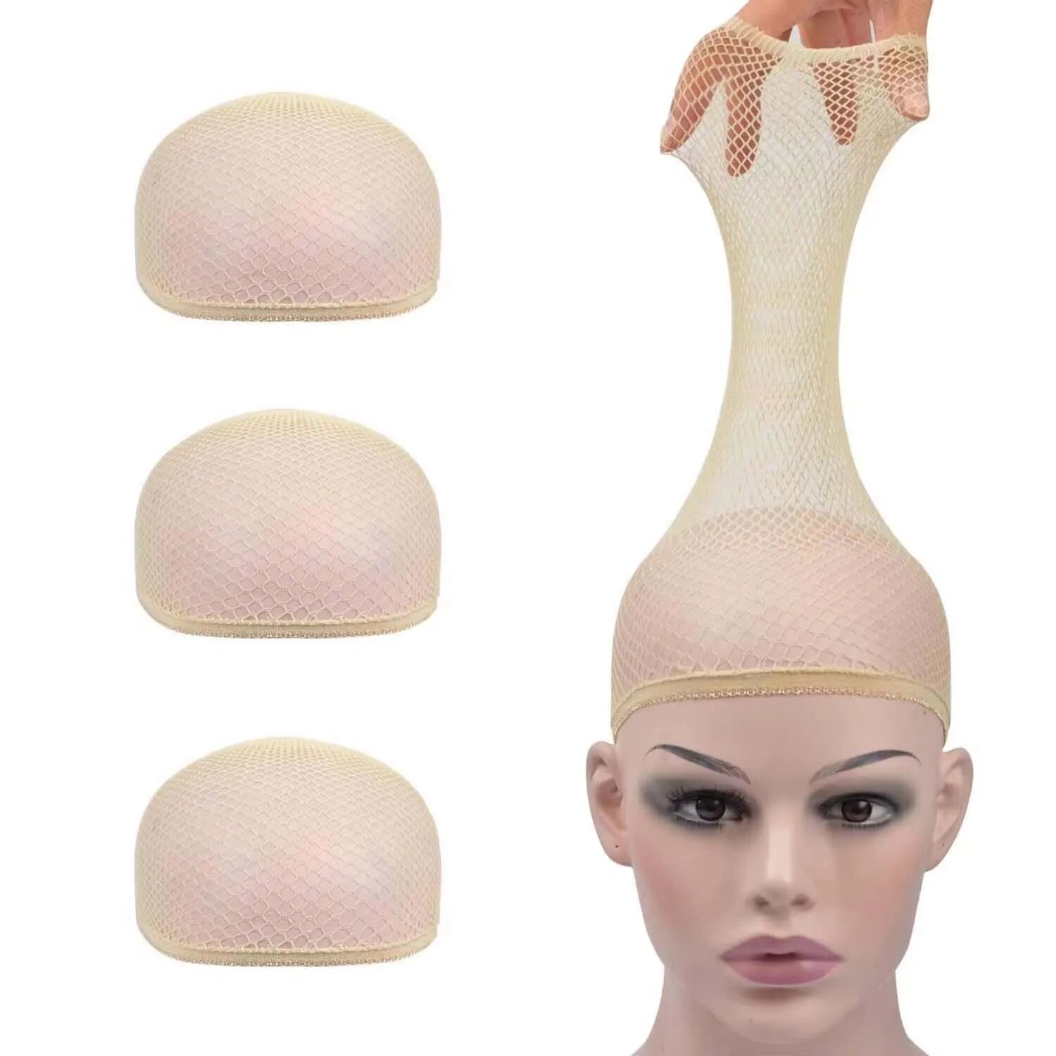 Сетка под парик Skin Colour, 3шт