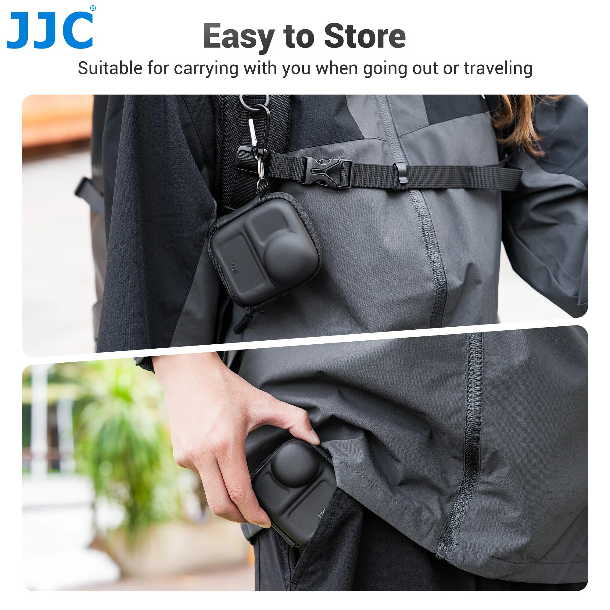 JJC чехол для DJI Osmo Nano Черный, Черный, black — фото 1