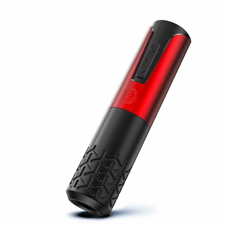 Беспроводная машинка для тату и татуажа Mast Dragonhawk Armor Red