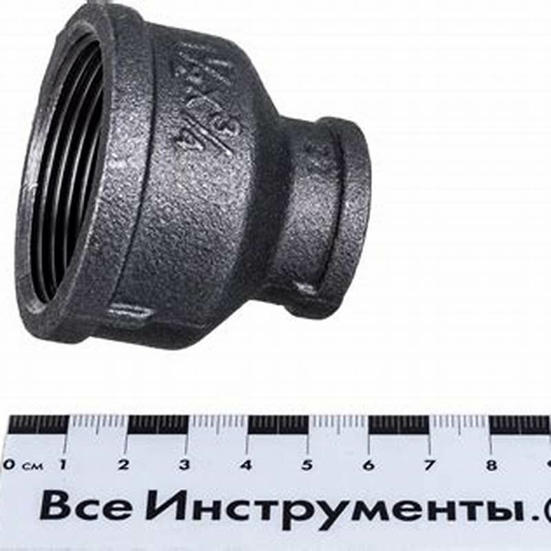 Муфта чугунная переходная Ду 40 × 32, ВР, Fittex PLUS