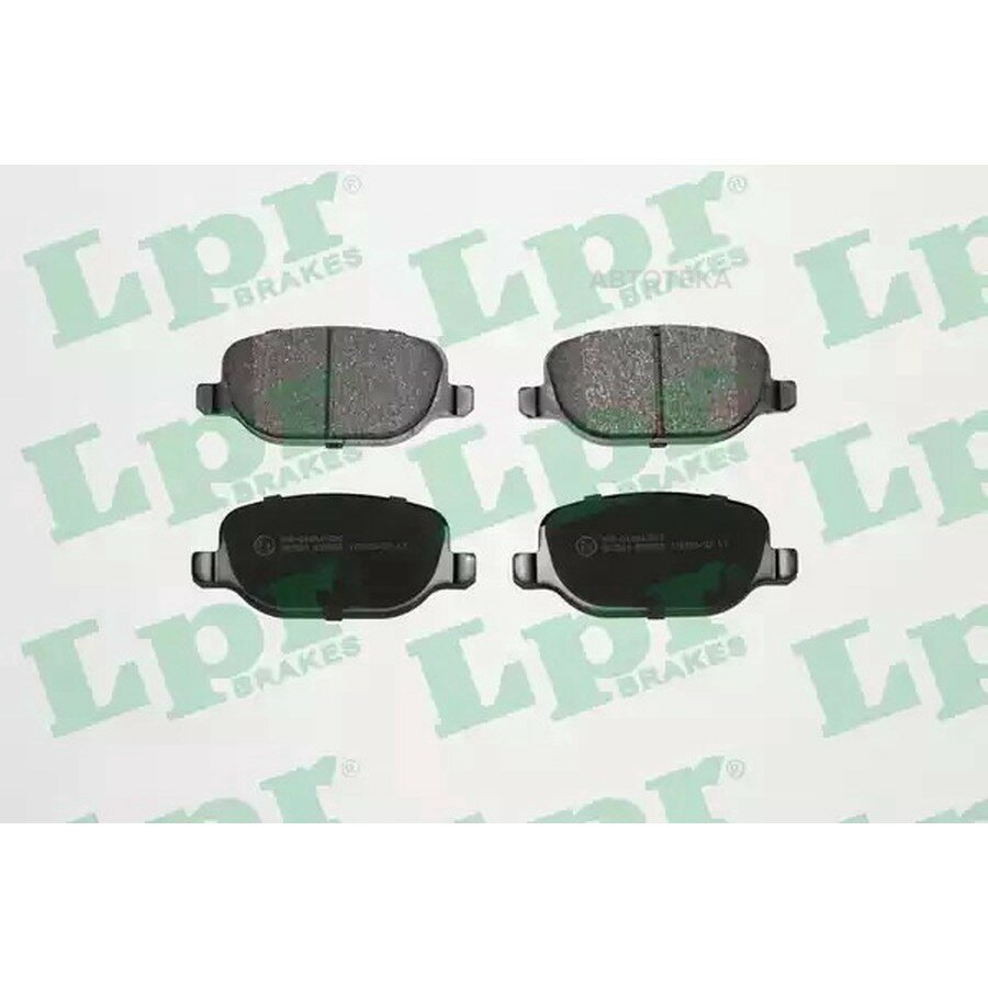 Колодки тормозные ALFA ROMEO 159 05-11/LANCIA THESIS 02-09 задние LPR 05P855
