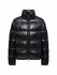 Куртка Moncler Abbadia quilted logo-patch jacket, размер 46, черный