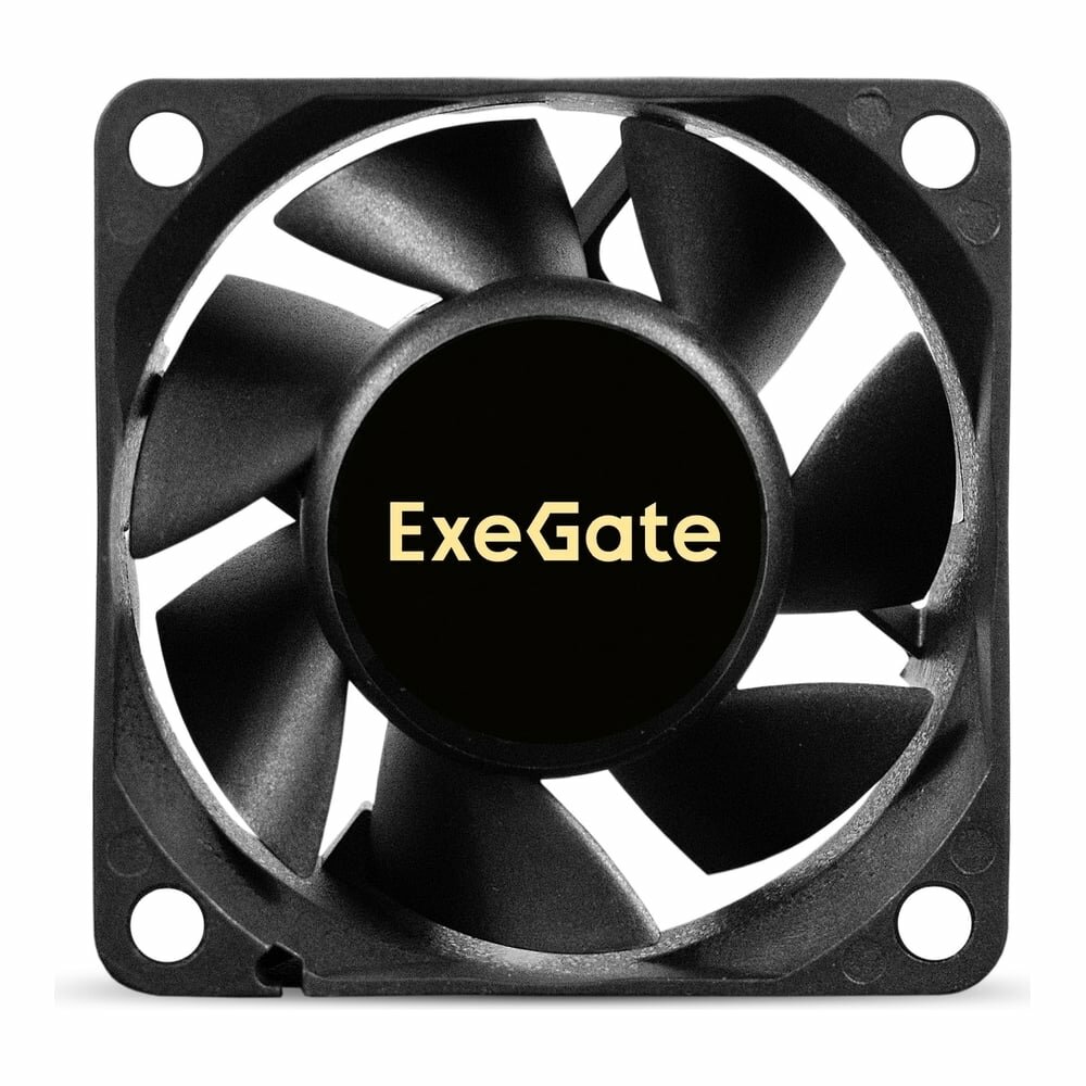 Вентилятор ExeGate 24В DC EX06025B2P-24 60x60x25 мм, 2-Ball двойной шарикоподшипник, 2pin, 5100RPM, 34dBA 295205 — фото 1