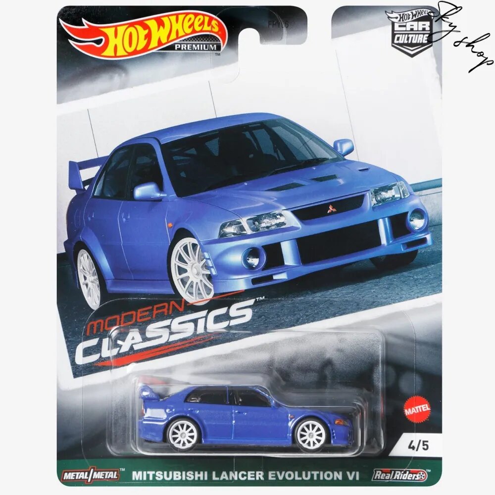 Машинка Hot Wheels Premium Car Culture 1:64 Mitsubishi Lancer Evolution VI