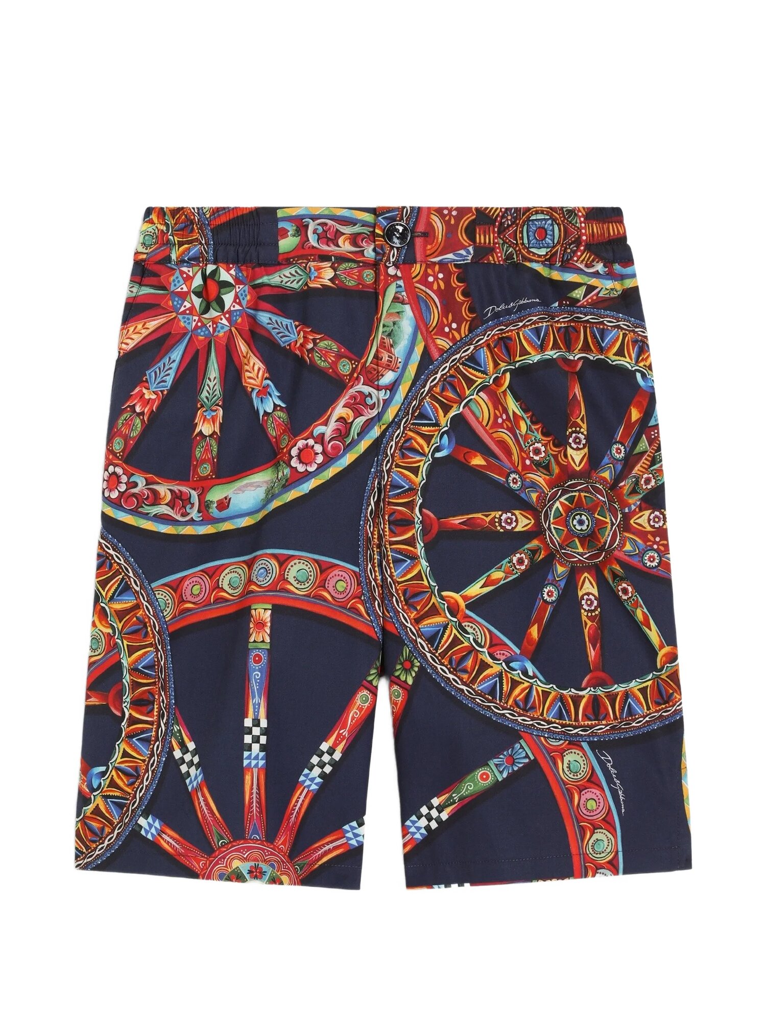 Шорты DOLCE & GABBANA Carretto