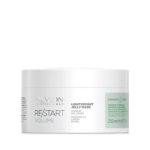 REVLON PROFESSIONAL Неутяжеляющая маска-желе Restart Volume Lightweight Jelly Mask, 250 мл