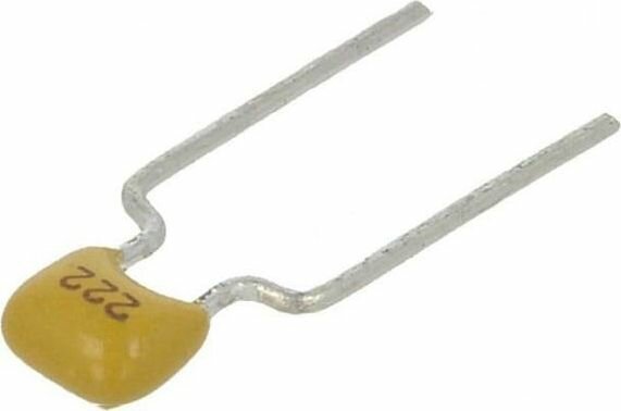 SR Passives CT40805B222K500F3R Конденсатор: керамический, 2,2нФ, 50В, X7R, 10%, THT, 5мм, 1шт
