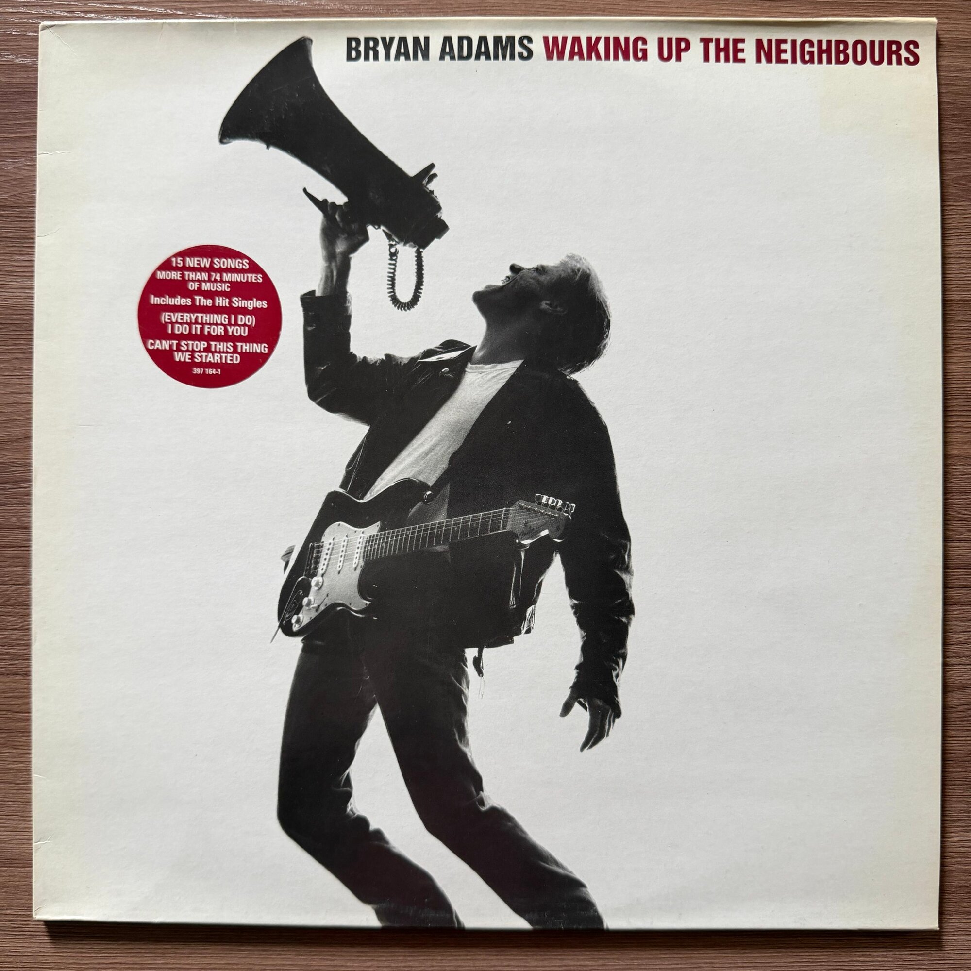 Виниловая пластинка Bryan Adams - Waking Up The Neighbours 2LP (Голландия 1991г.)