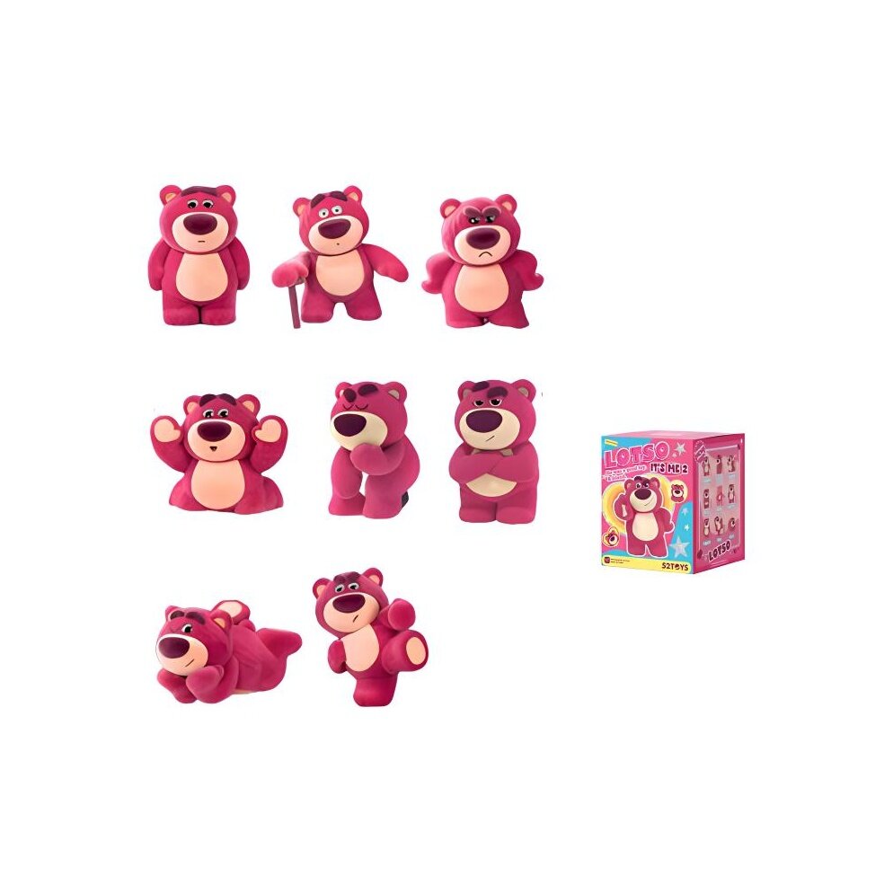 52TOYS Лотсо It's Me 2 Волосатая Кукла Креативные Слепые Коробки 1 Слепая Коробка Цельная Коробка 8 Штук