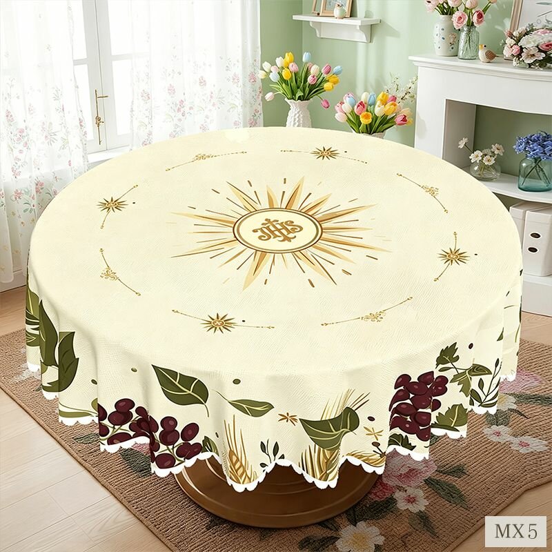 Скатерть Полиэфирное волокно 150x150см