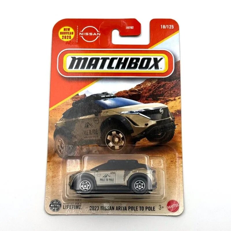 Машинка Matchbox Toys 1:64 Scale Die-Cast Basic Car 30782 2023 Nissan Ariya Pole to Pole