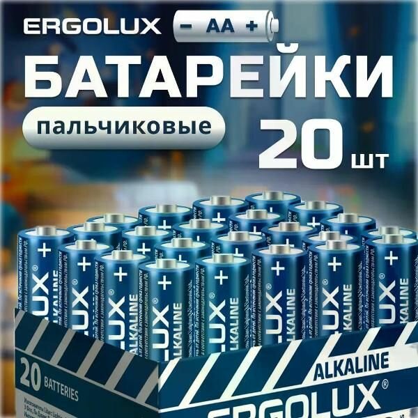 Батарея Ergolux LR6 BP20